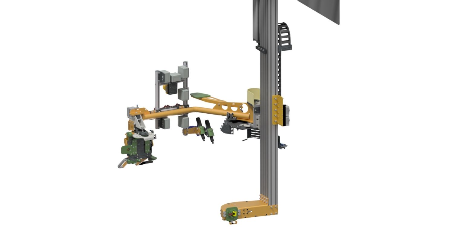 Manipulator for mounting a charger into a car – MK Tech